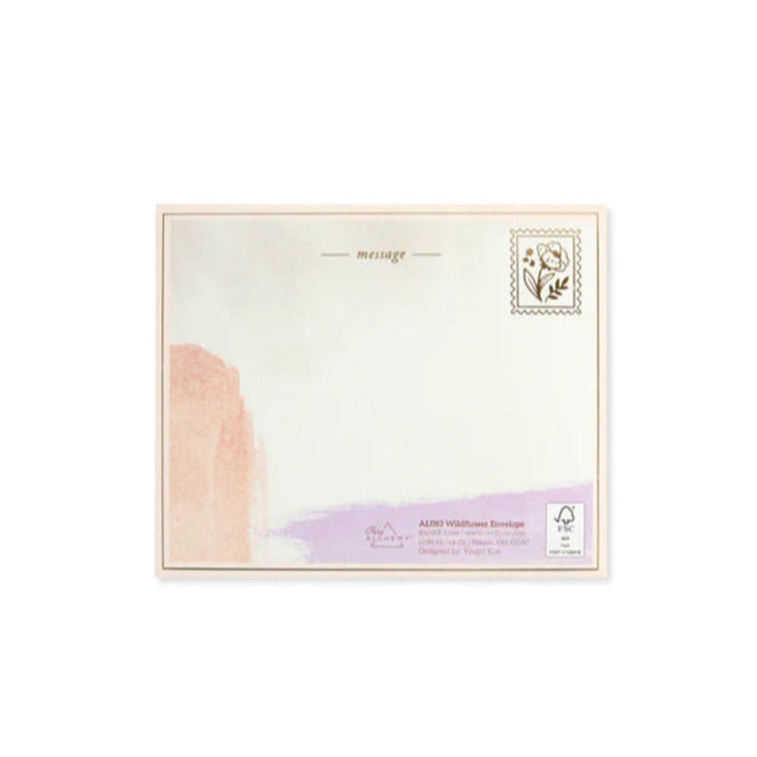Wildflower Envelope 3D Card | Penelopetom