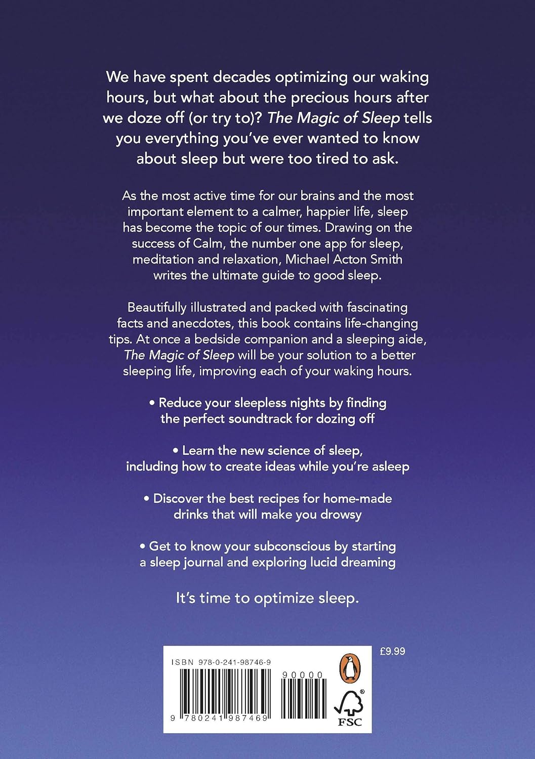 Calm: The Magic of Sleep Book | Penelopetom