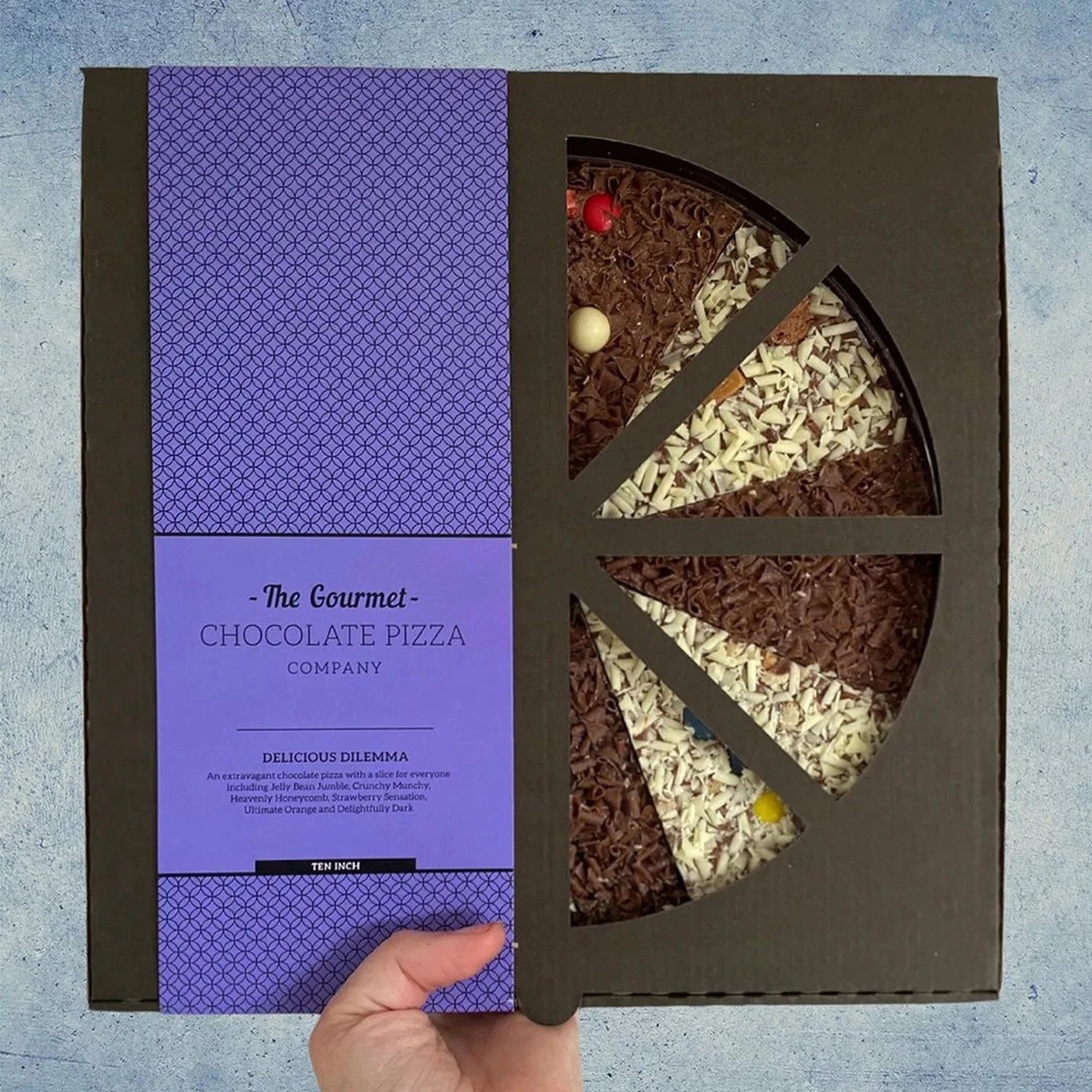 Delicious Dilemma 7" Chocolate Pizza | Penelopetom.