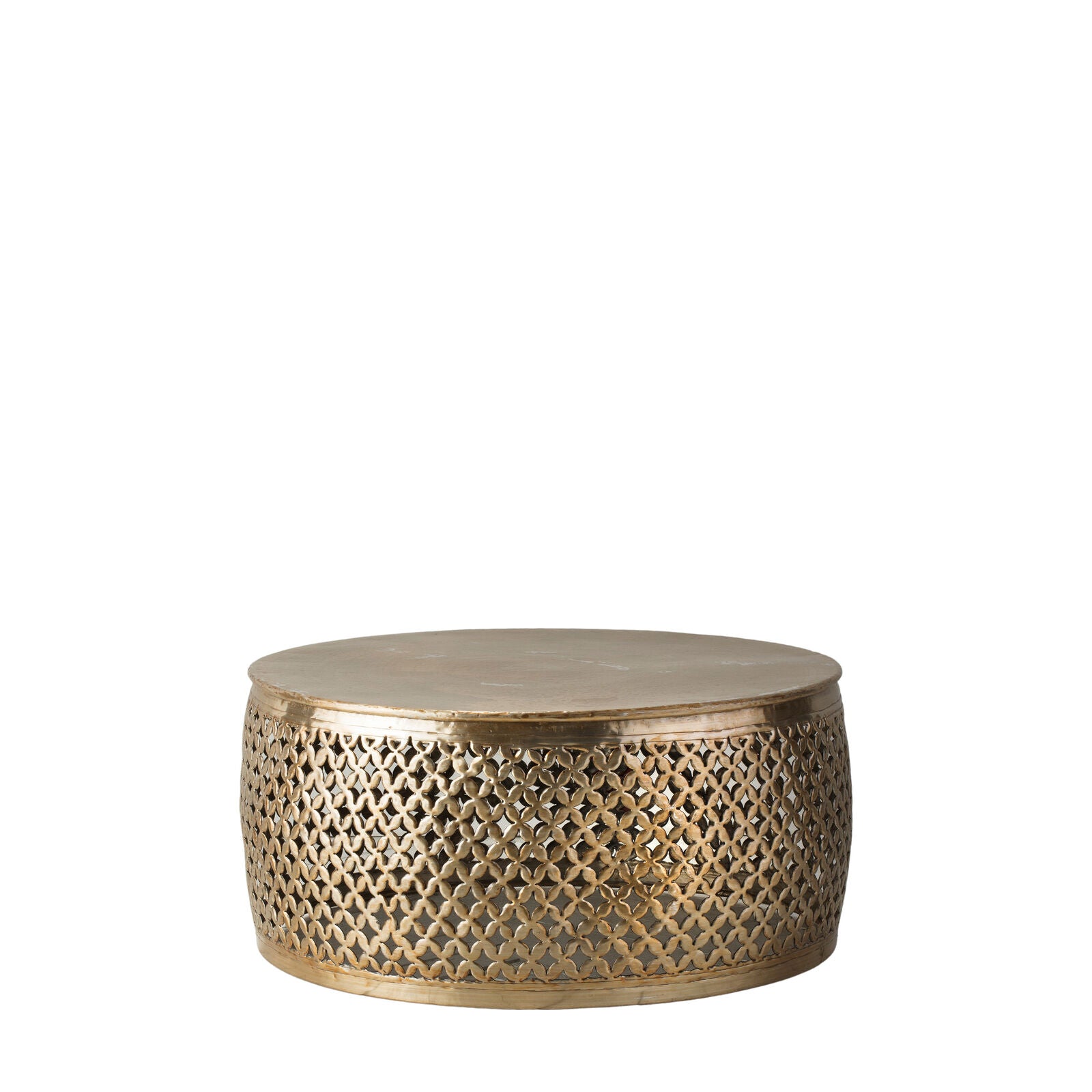 Brass Metal Coffee Table – Penelopetom