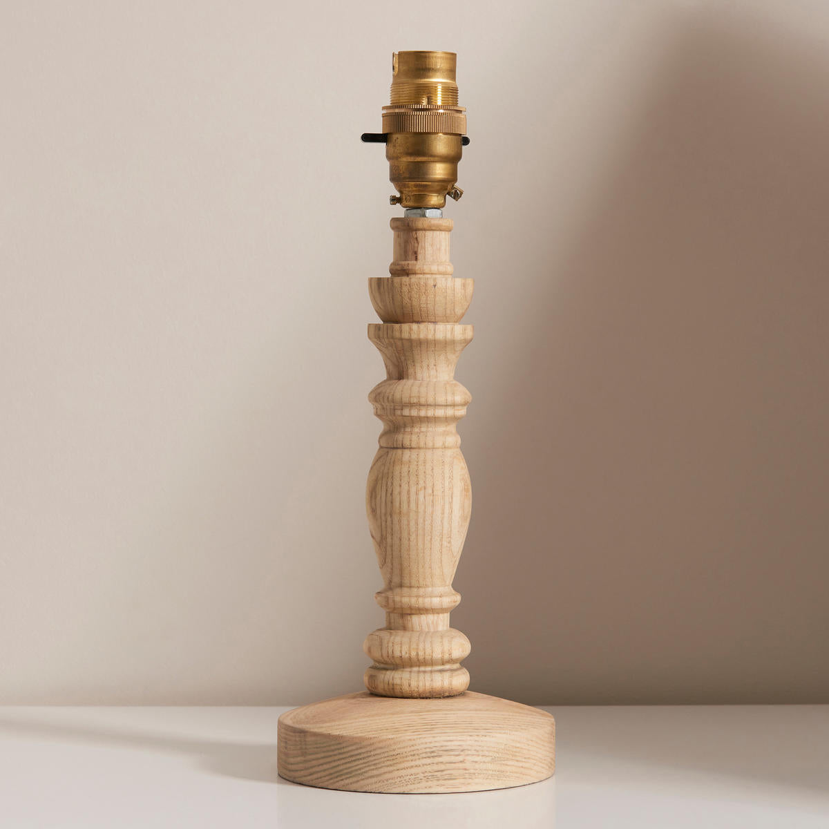 Natural Ash Lamp Base – Penelopetom