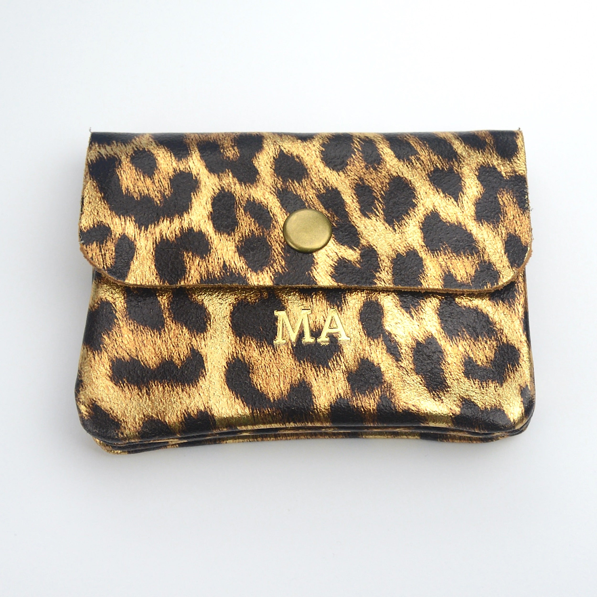 Monogram Small Leather Pocket Purse – Penelopetom