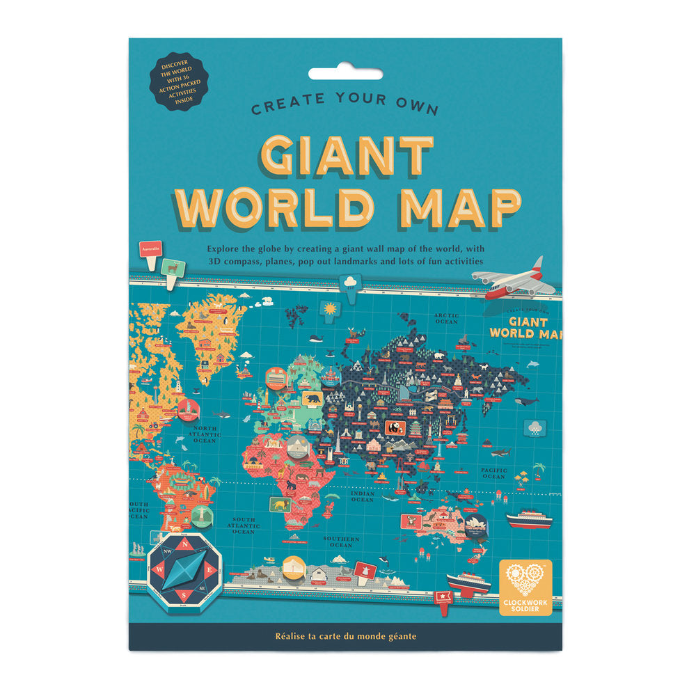 Create A Giant Interactive World Map – Penelopetom