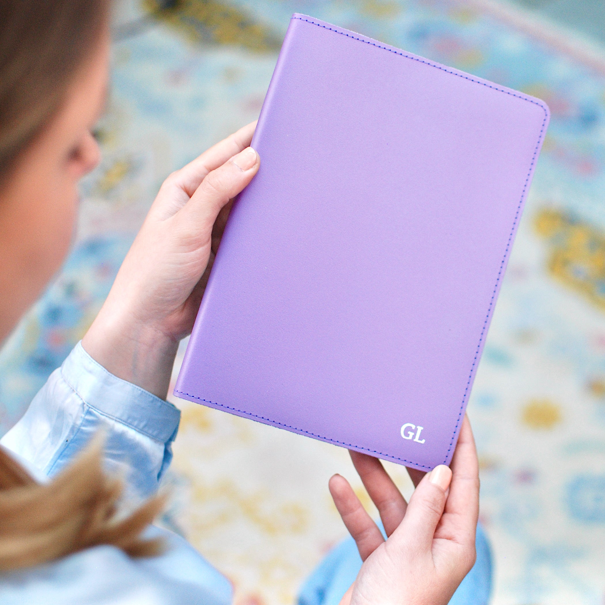 Monogram Leather A5 Notebook in Presentation Box – Penelopetom