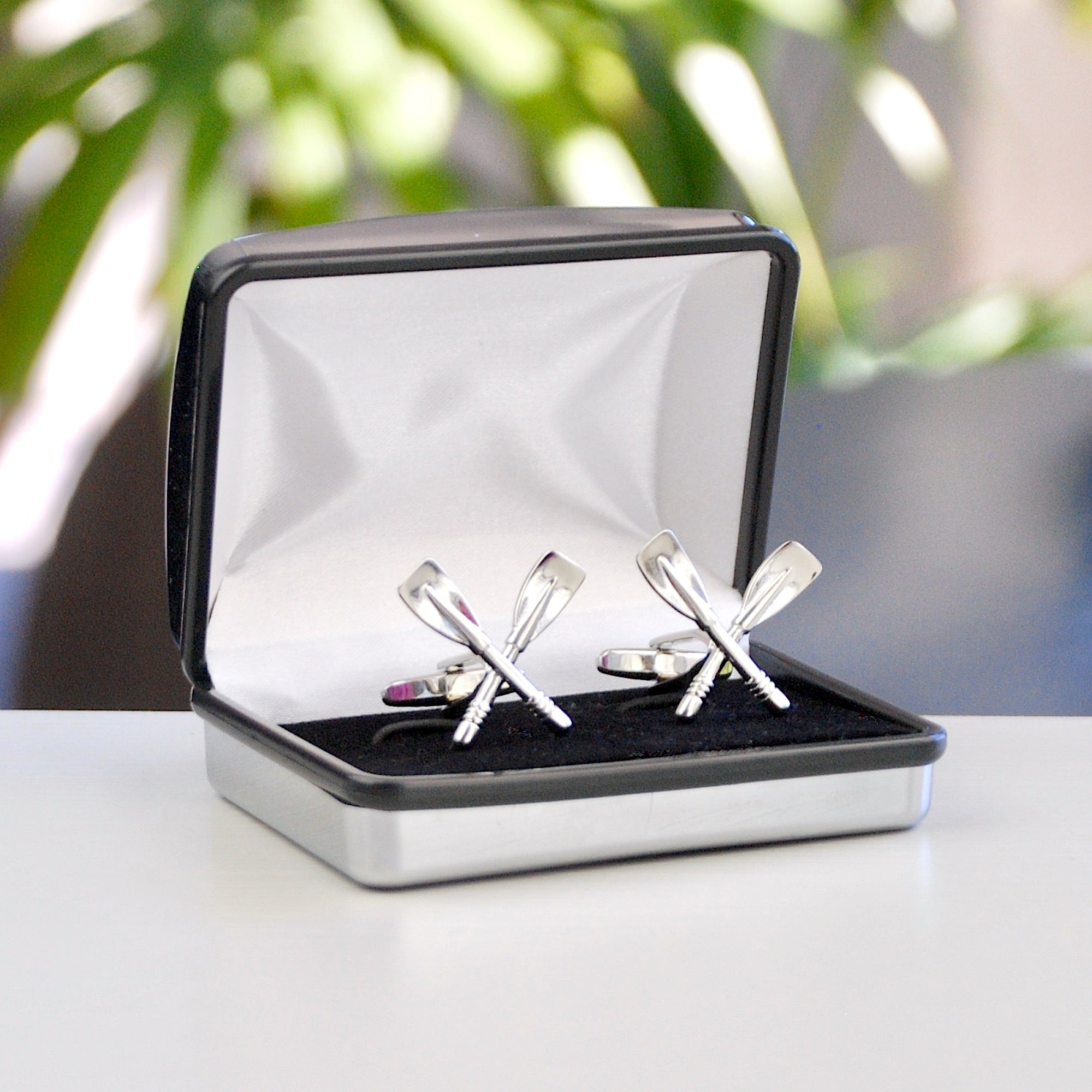 Personalised Rowing Oars Cufflinks – Penelopetom