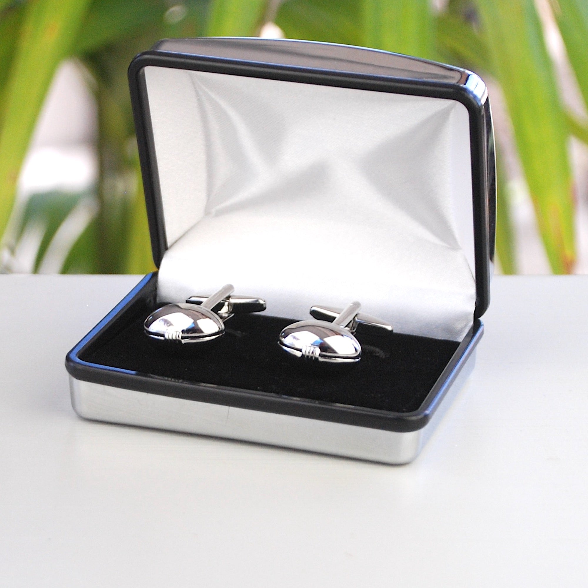 Personalised Rugby Ball Cufflinks – Penelopetom