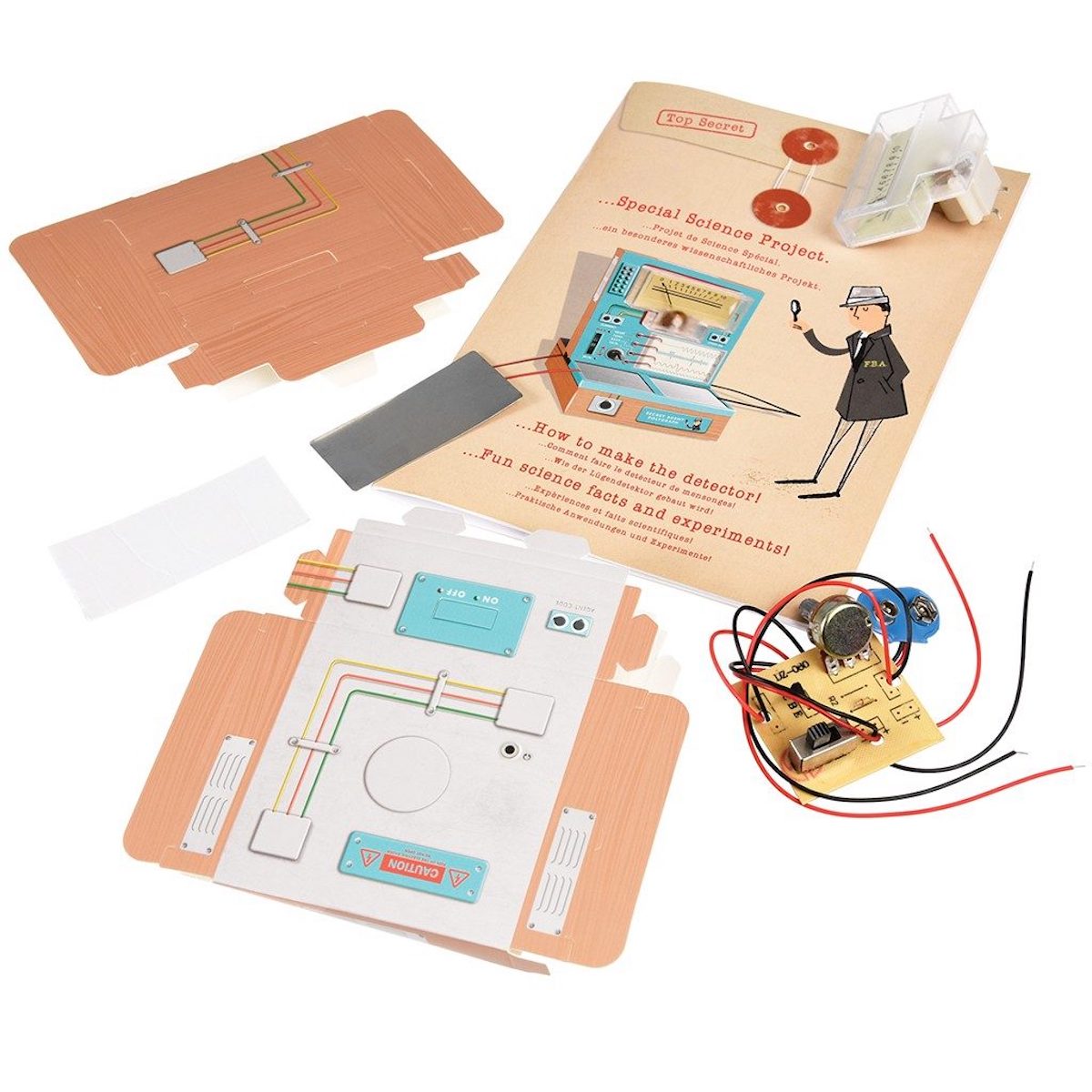 Secret Agent Lie Detector Kit – Penelopetom