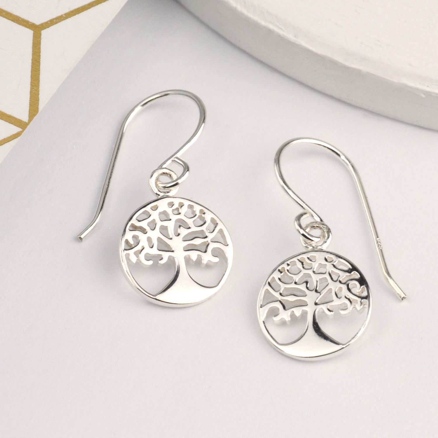 Tree of Life Sterling Silver Earrings – Penelopetom